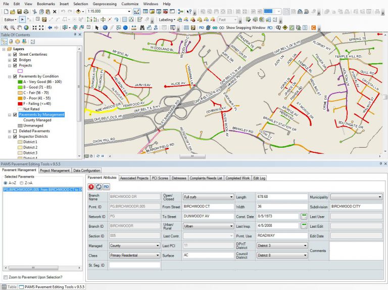 Pavement Assessment and Management System (PAMS) Consultant Support ...